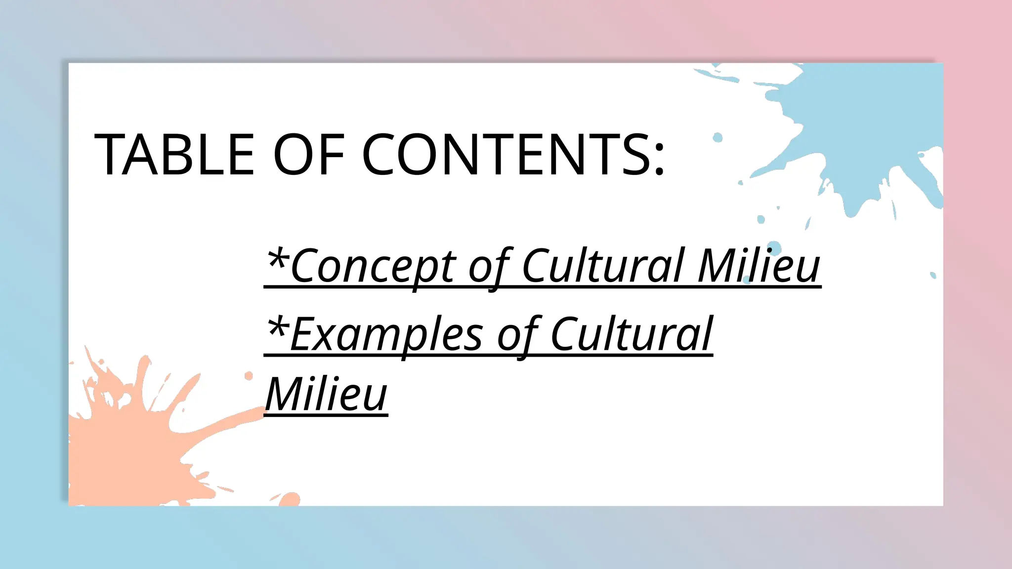 CULTURAL BELIEFS DEPARTMENT OF PUBLIC ADMINISTRATION | PPT