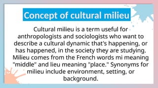 CULTURAL BELIEFS DEPARTMENT OF PUBLIC ADMINISTRATION | PPT