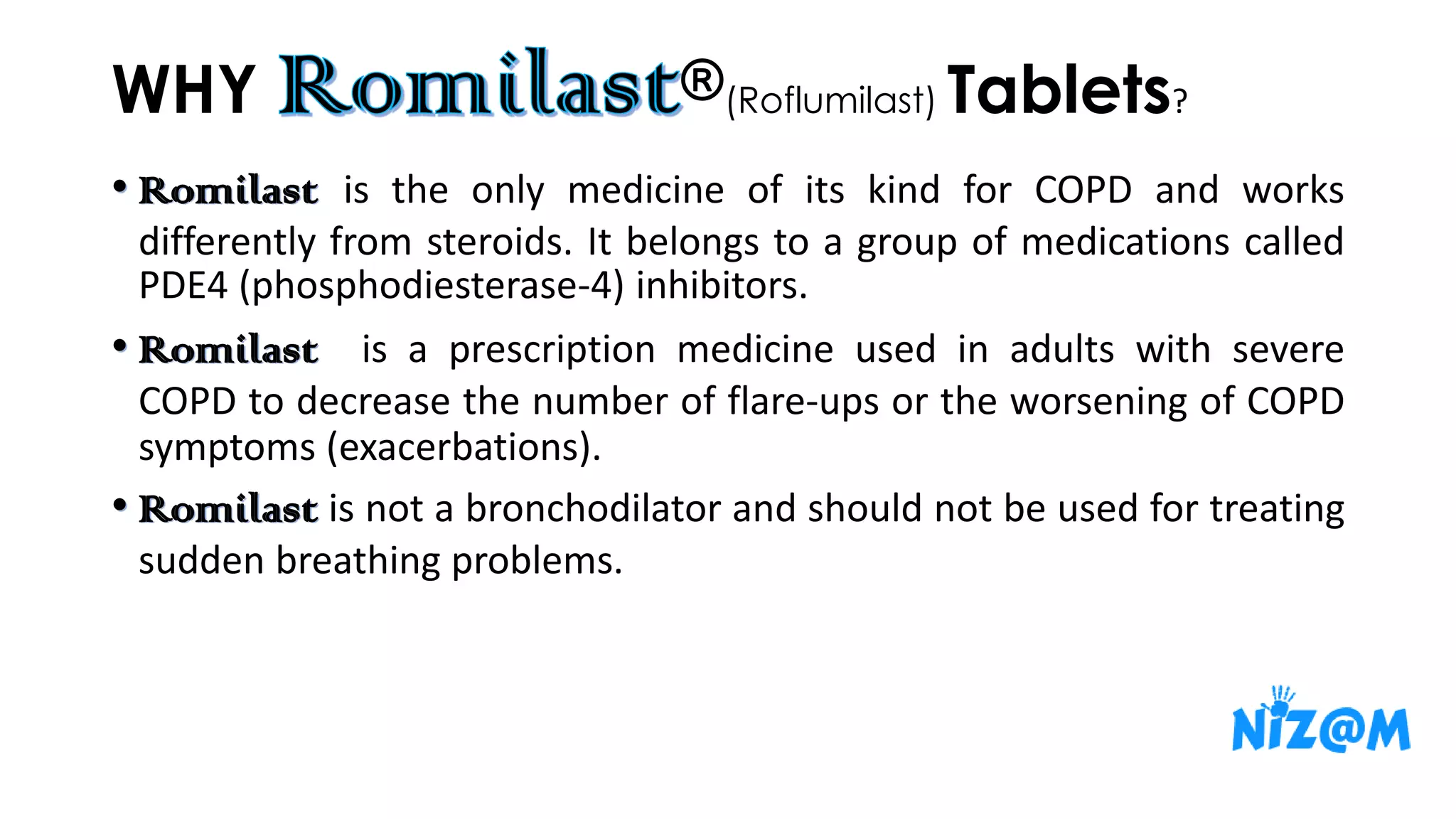 Romilast Roflumilast Perfect Solution For Copd Pdf