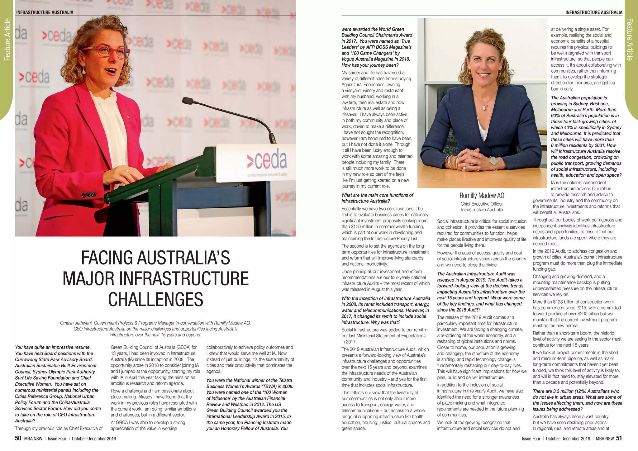 Facing Australia's Major Infrastructure Challenges | PDF