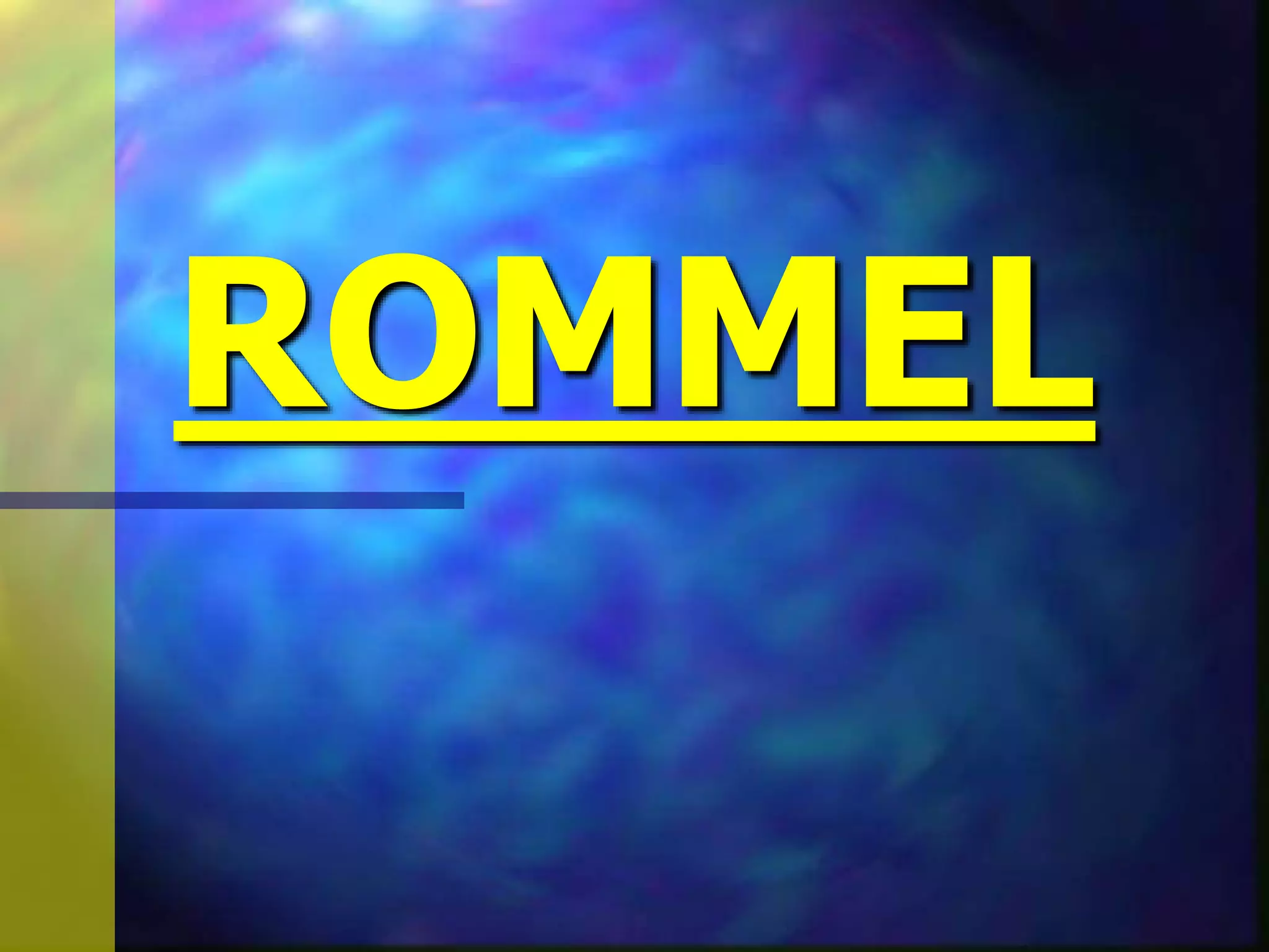 ROMMEL Leadership Traits .ppt