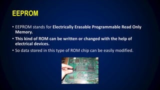 ROM (Read Only Memory) | PPTX
