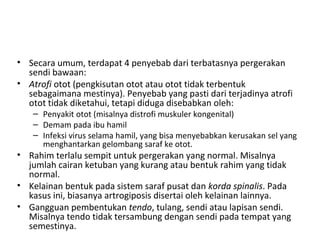 kelainan kongenital muskuloskeletalblog | PPT