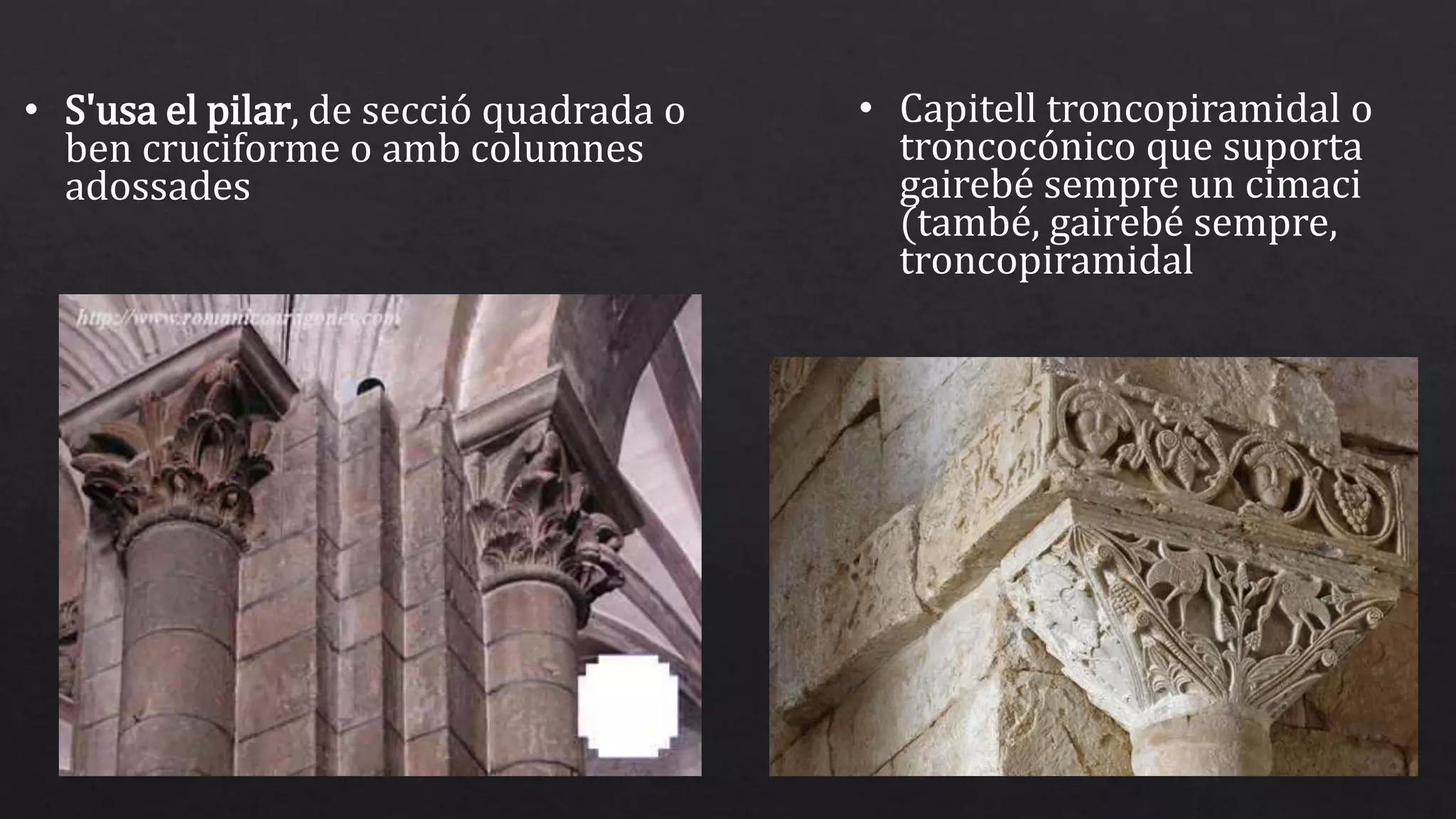 Romànic arquitectura | PPTX