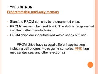 Read Only Memory | PPTX