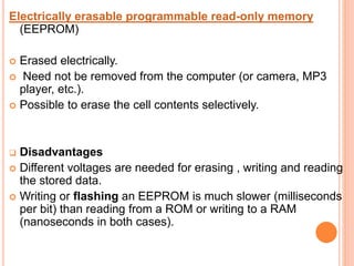 Read Only Memory | PPTX