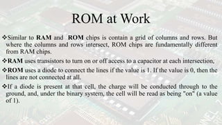 what is ROM? Rom(read only memory) | PPTX