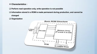 Rom (read only memory) | PDF