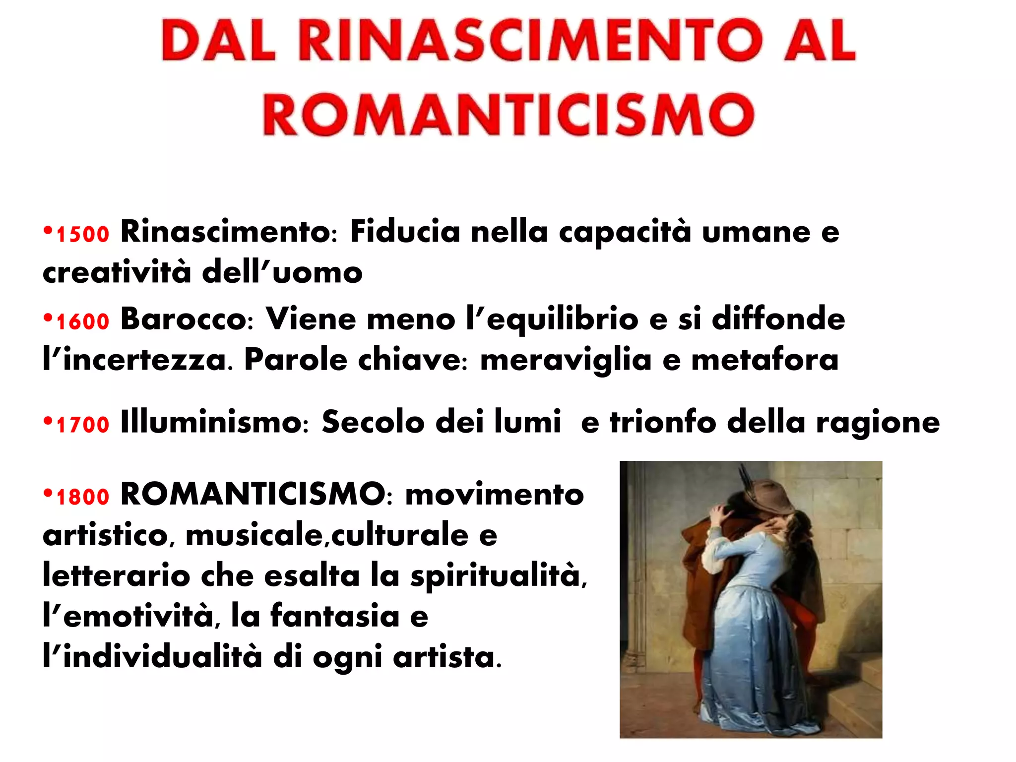 Il Romanticismo in Foscolo, Leopardi, Manzoni | PPTX
