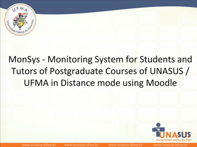 MonSys - Monitoring System for Students and Tutors of Postgraduate ...