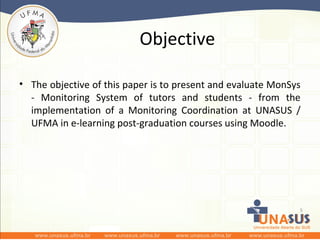MonSys - Monitoring System for Students and Tutors of Postgraduate ...