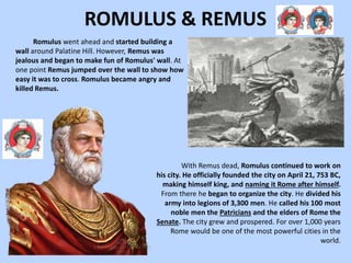 Romulus and remus | PPT
