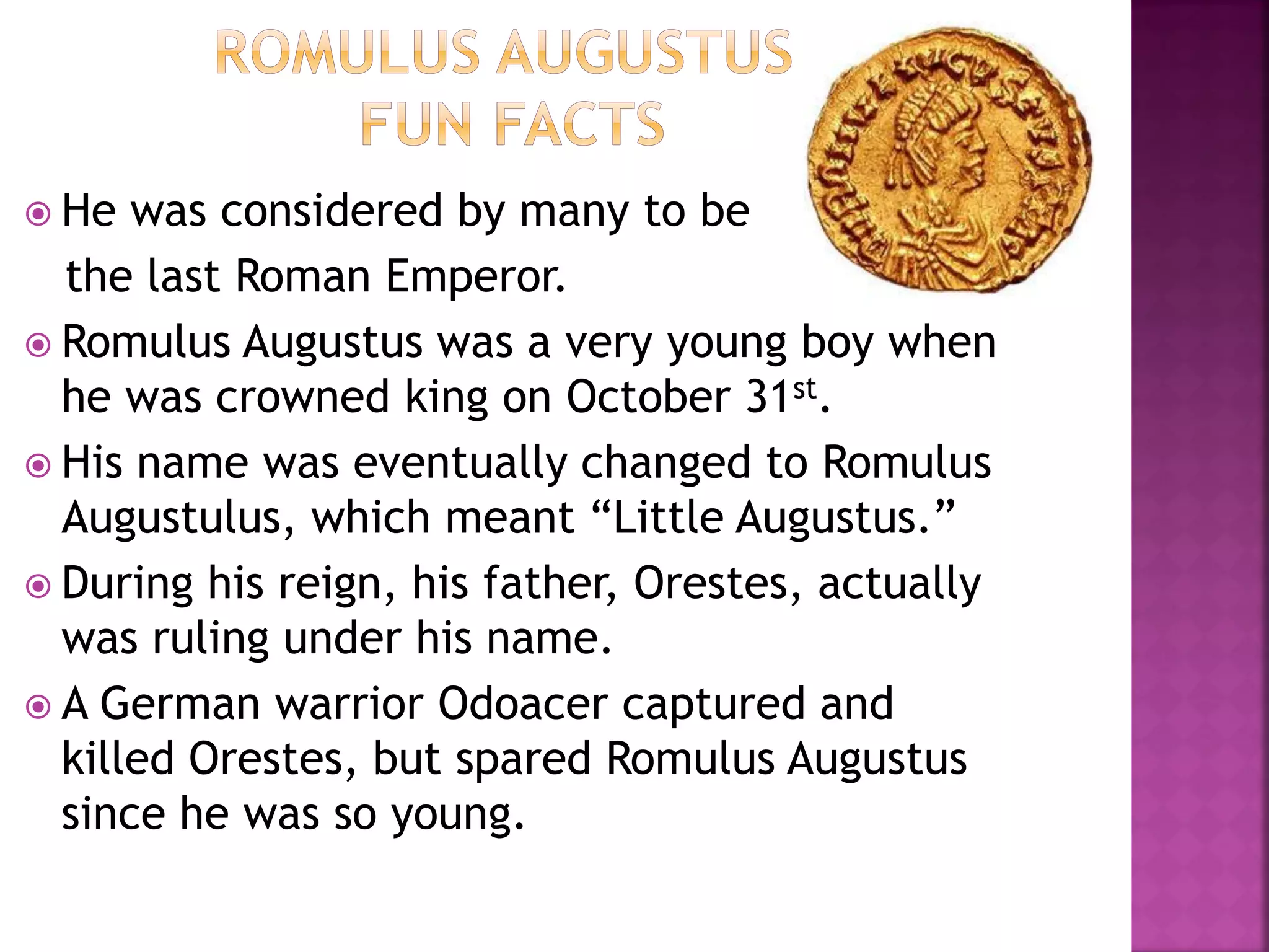 Romulus Augustus | PDF