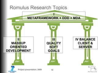 Romulus project presentation | PDF