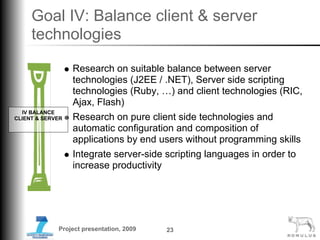 Romulus project presentation | PPT
