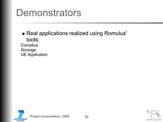 Romulus project presentation | PDF