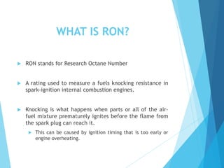 Ron95 vs ron97 | PPTX | Indoor Environmental Quality | Home & Garden