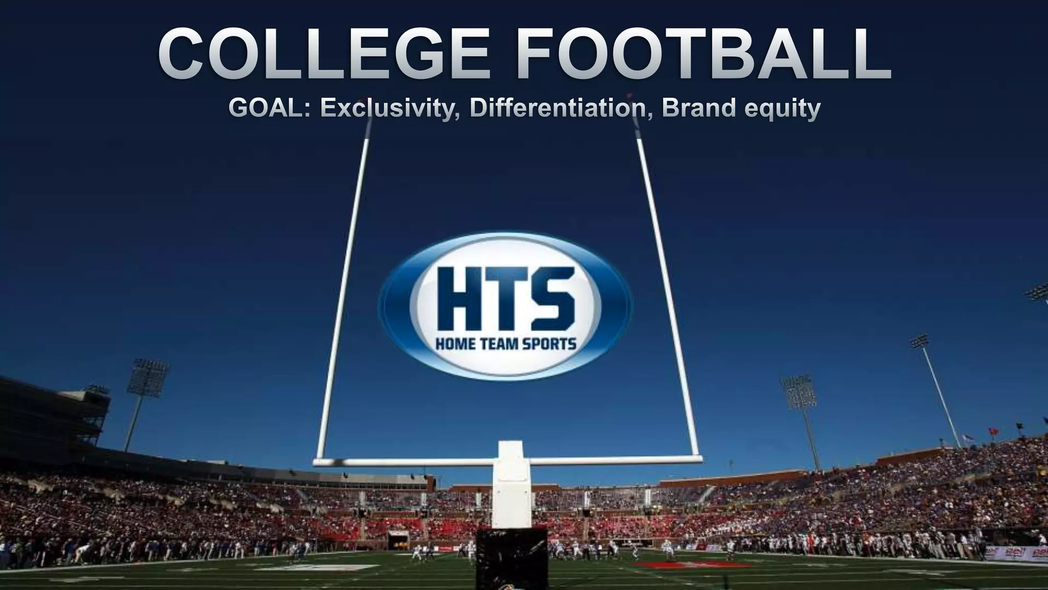 NCAA football vertical | PPTX