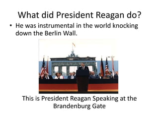Ronald reagan | PPT