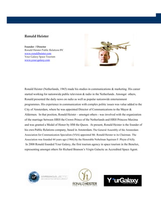 Ronald Heister, Public Information | PDF