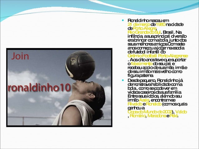Ronaldinho | PPT