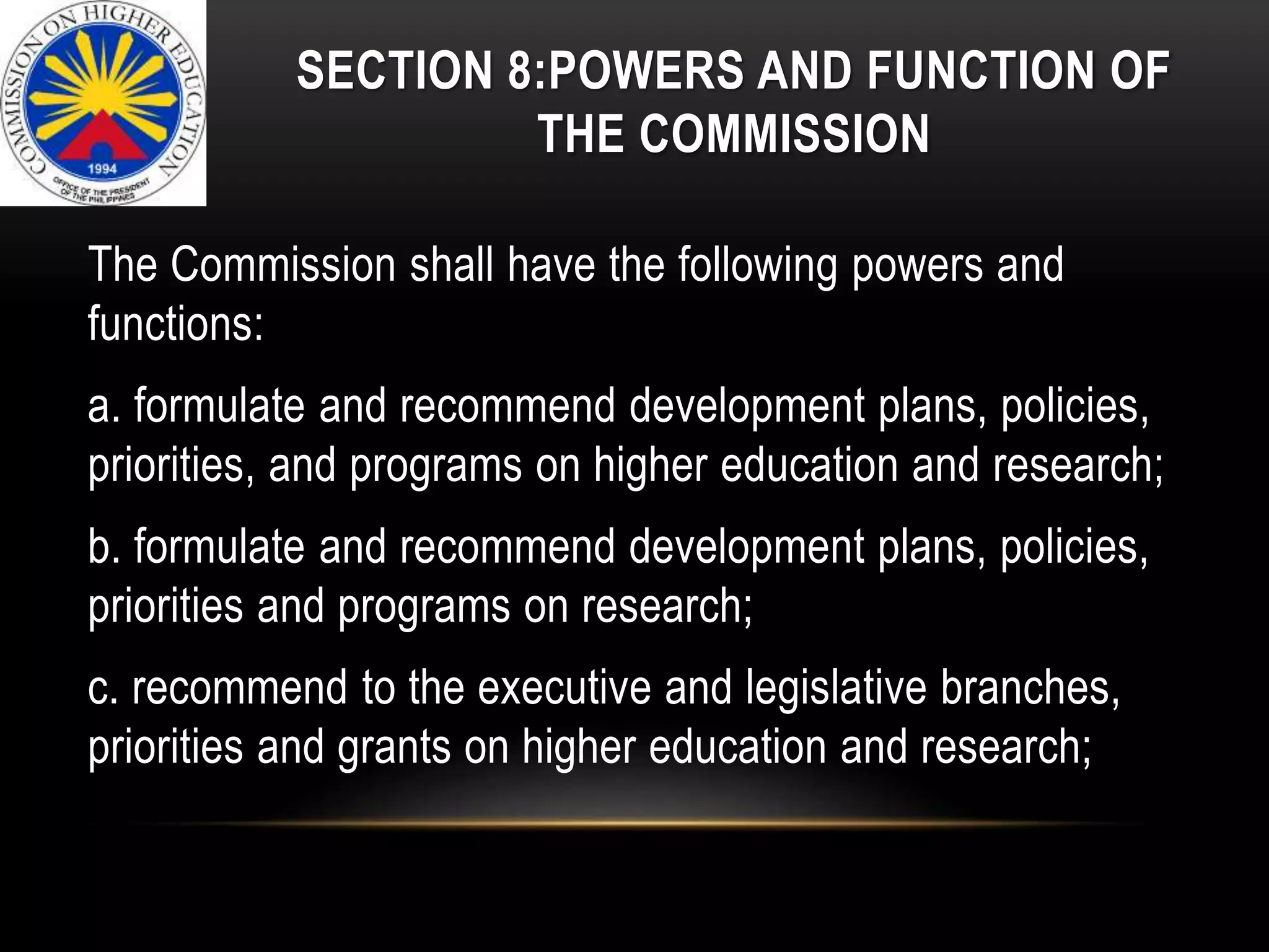 R.A. NO. 7722 | PPTX