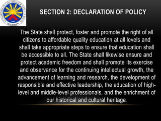 R.A. NO. 7722 | PPTX