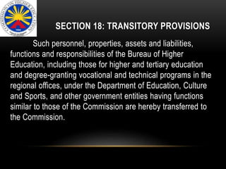 R.A. NO. 7722 | PPTX