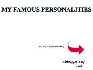 My Favorite Sportsperson | PPTX