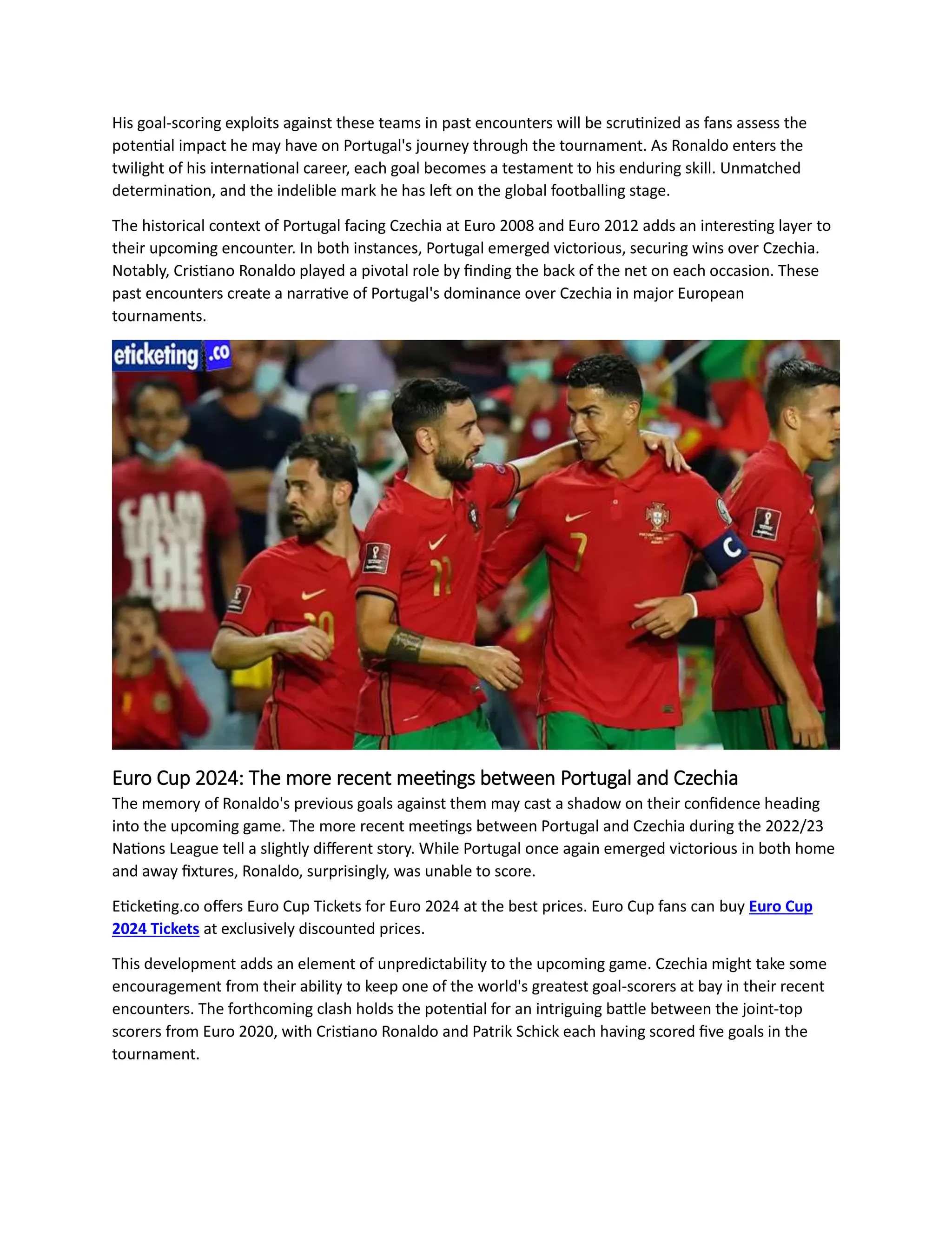 Ronaldo vs Czechia & Turkey Euro Cup Clash.docx