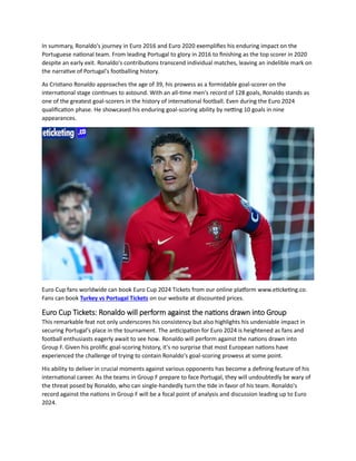 Ronaldo vs Czechia & Turkey Euro Cup Clash.docx