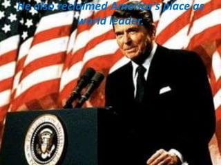 Ronald reagan | PPTX