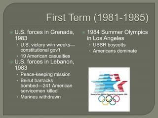 Ronald Reagan | PPTX