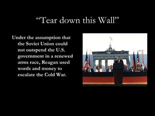 Ronald Reagan - The Cold Warrior | PPT