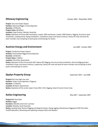 Ronald smith resume queensland.doc (2) | PDF