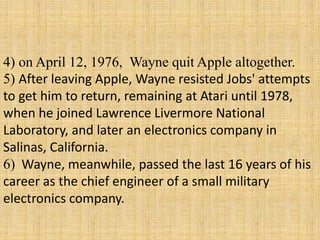 Ronald wayne | PPTX
