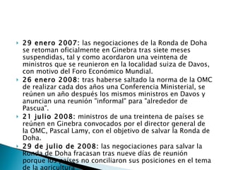 Ronda De Doha | PPT