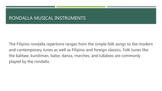 Rondalla Musical Instruments | PPTX