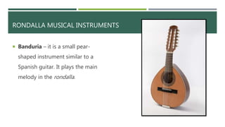 Rondalla Musical Instruments | PPTX