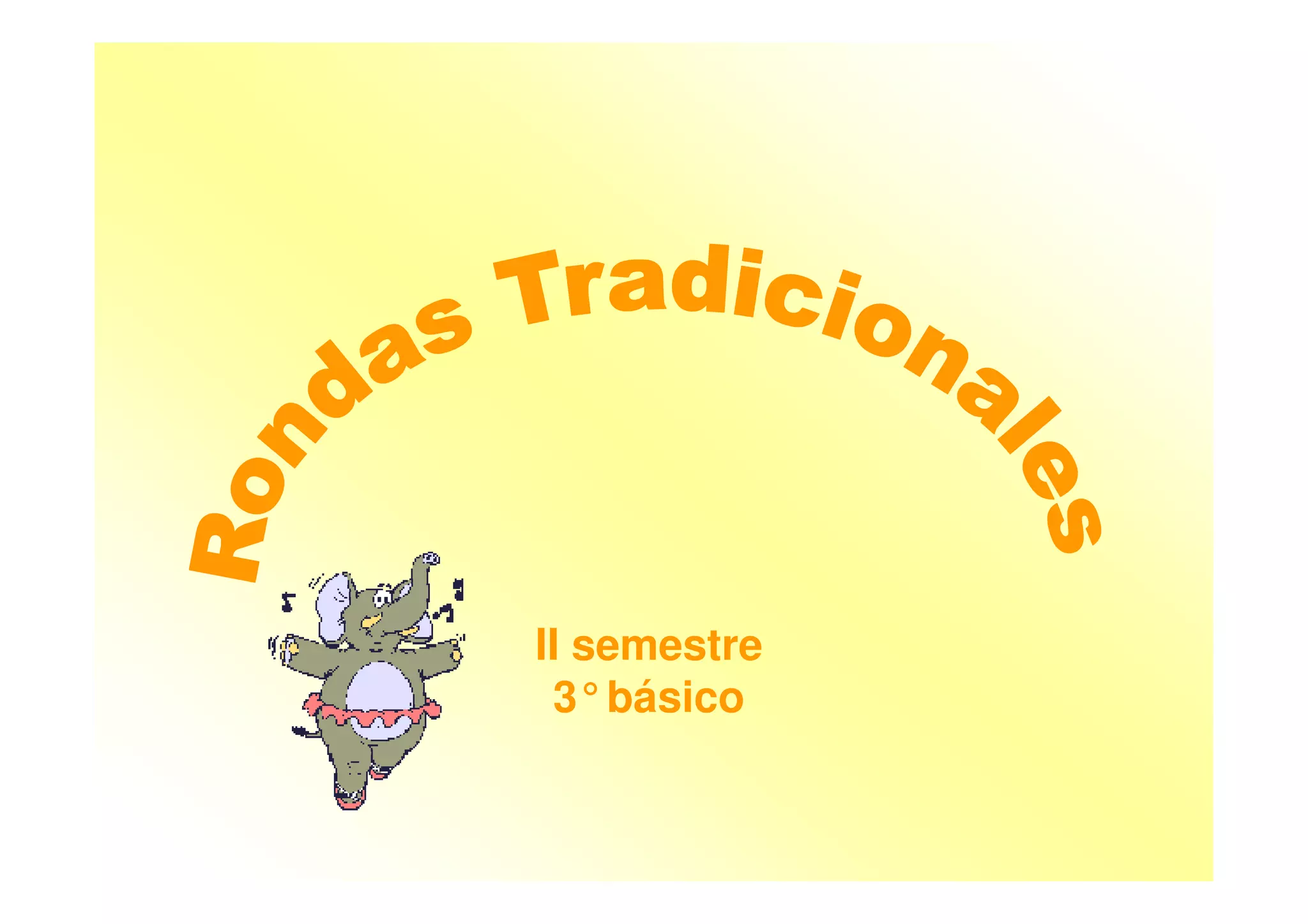 Rondas Tradicionales | PDF
