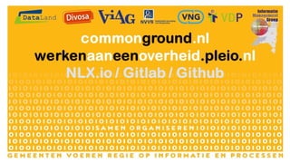 Ronde 3 principes van common ground congrestival vng realisatie | PDF