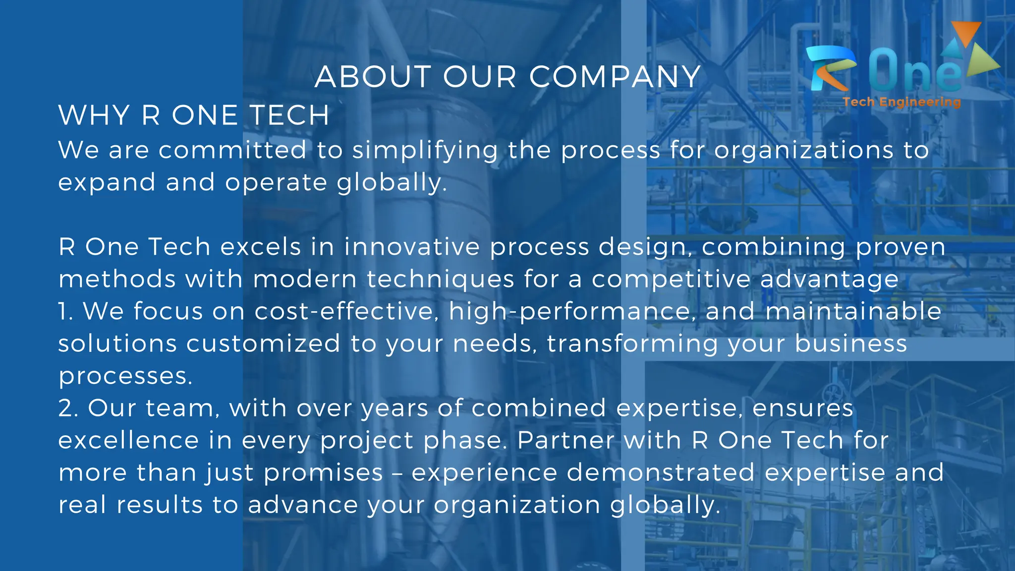 R One Tech Engineering | PPT