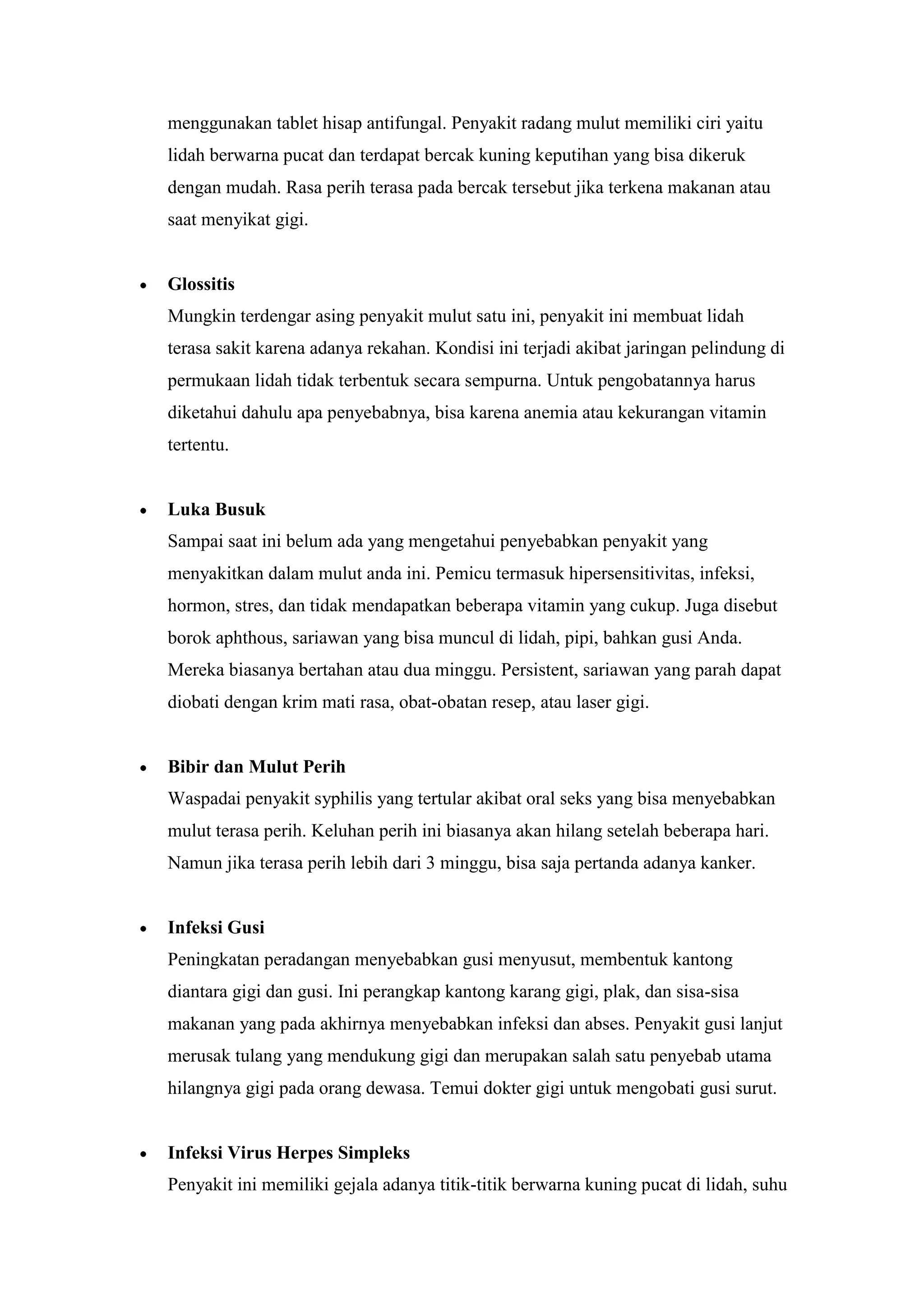 Rongga mulut | DOCX