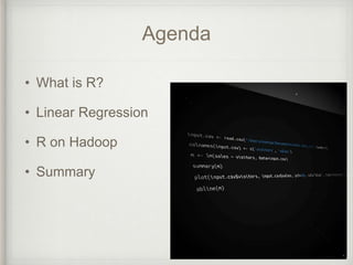 R on Hadoop | PPT
