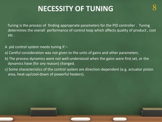 Pid controller tuning using fuzzy logic | PPTX