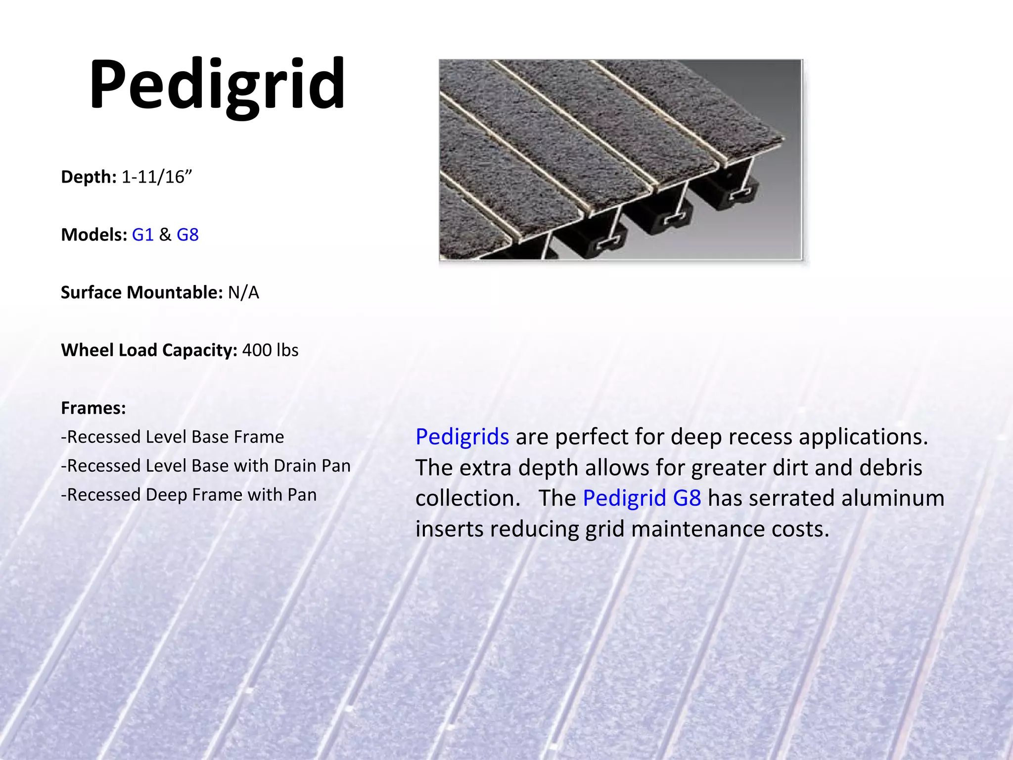 Ronick Matting Systems | PPT