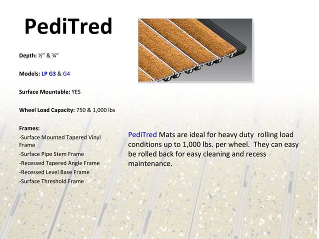 Ronick Matting Systems | PPT