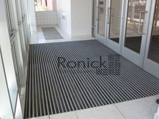Ronick Matting Systems - pedimat, peditred, pedigrid, gridline g6 | PPTX