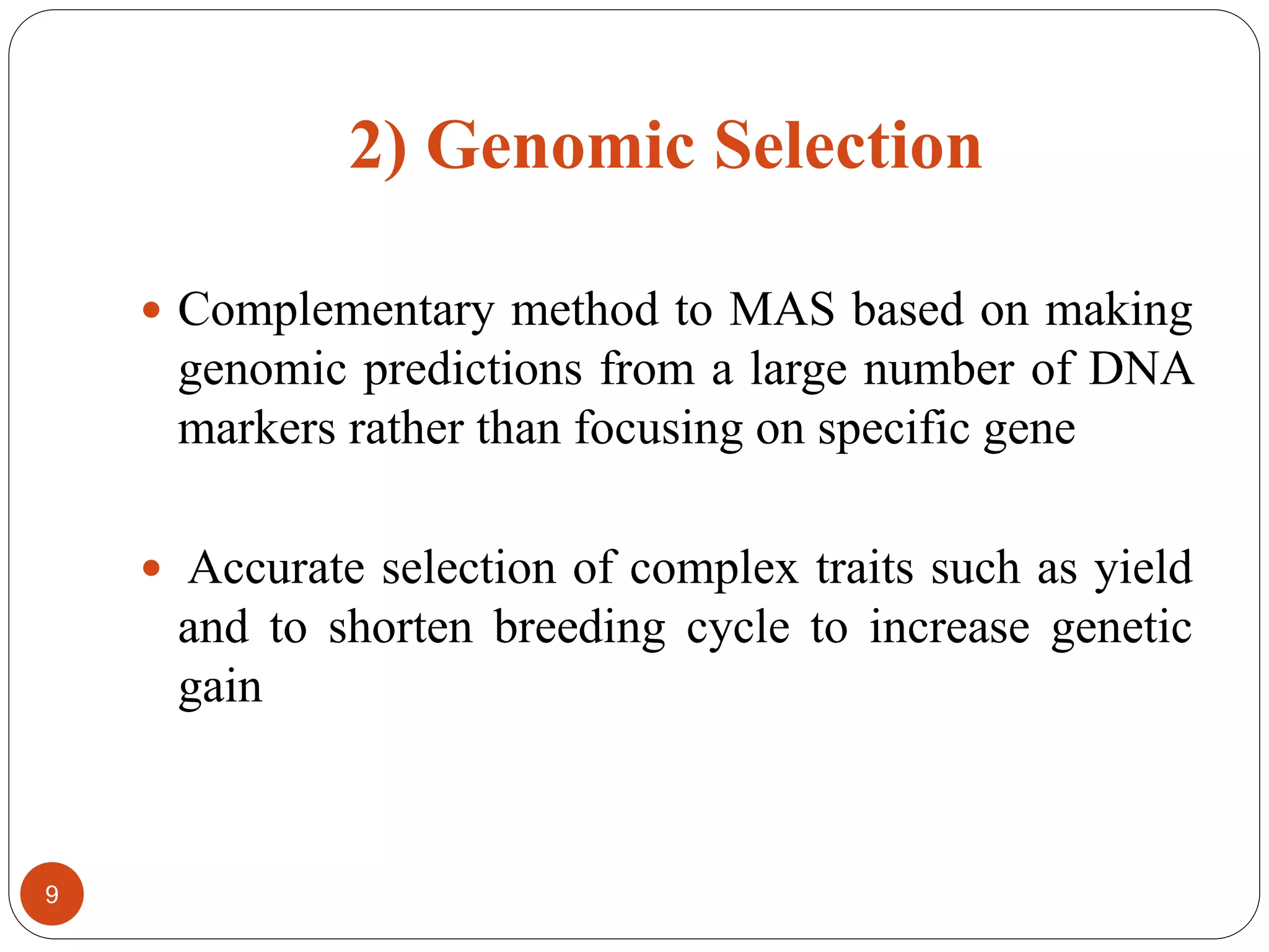 SPEED BREEDING AND ITS IMPLICATIONS IN CROP IMPROVEMENT | PPTX
