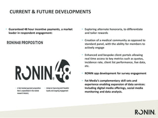 RONIN International Overview 2018 | PDF